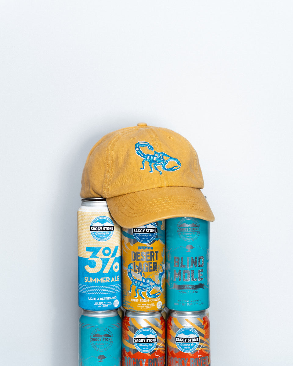 Mustard Scorpion Cap – Saggy Stone Brewing Co.